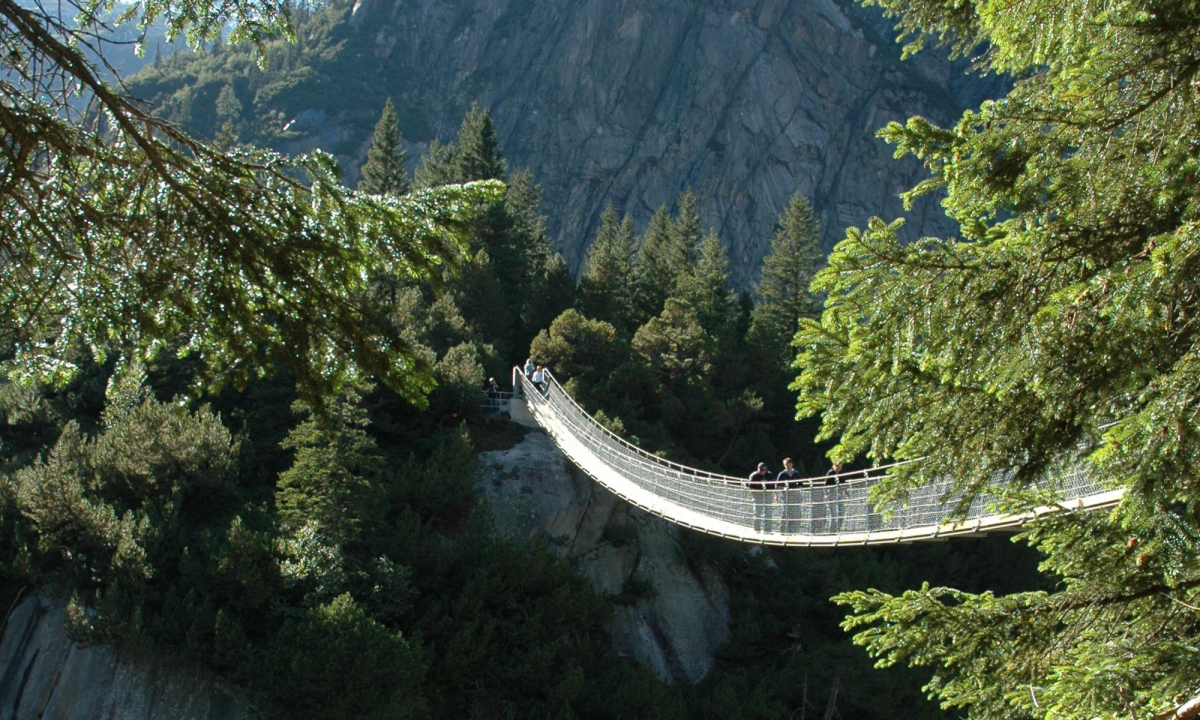 Handeckfallbrücke - Grimselpass, Handeck (BE) - x-alpin